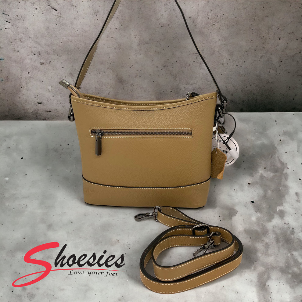 sheshe Australia Margarita shoulder bag - Camel colour – Shoesies