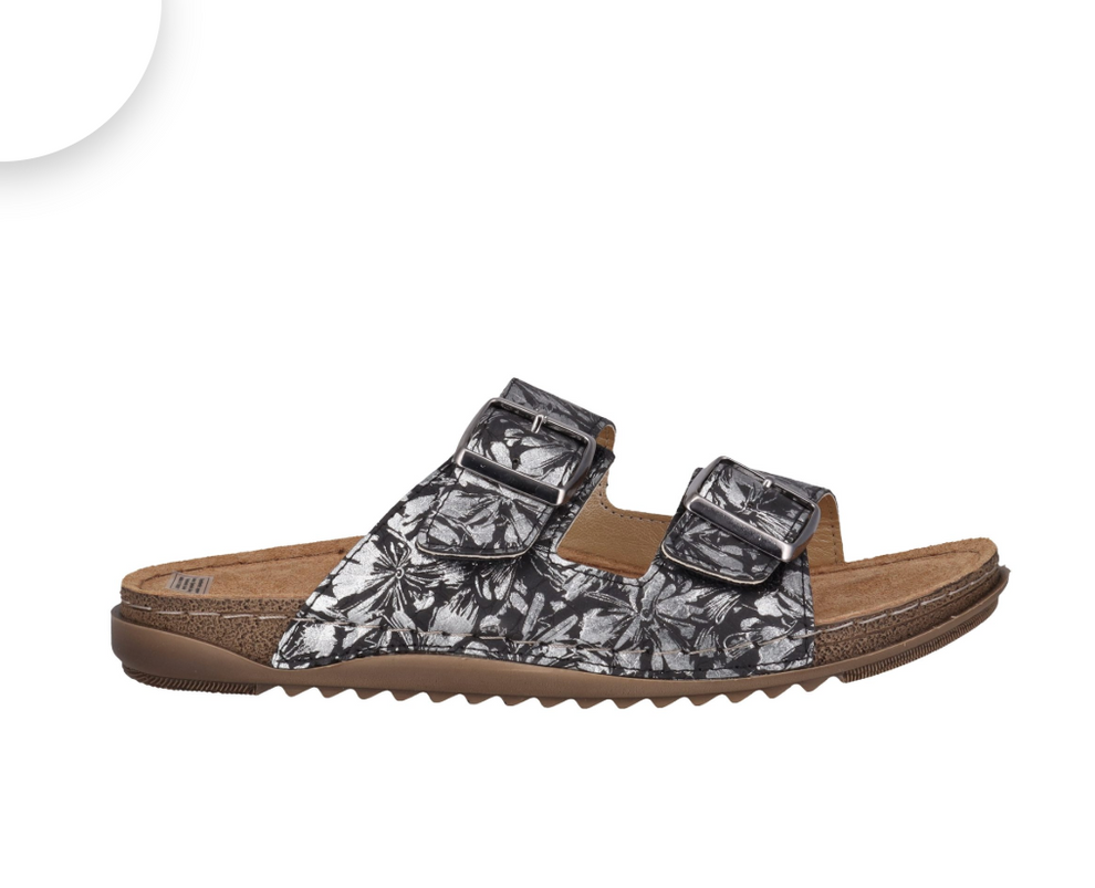 Carla Verde CV746 - Black Slide – Shoesies